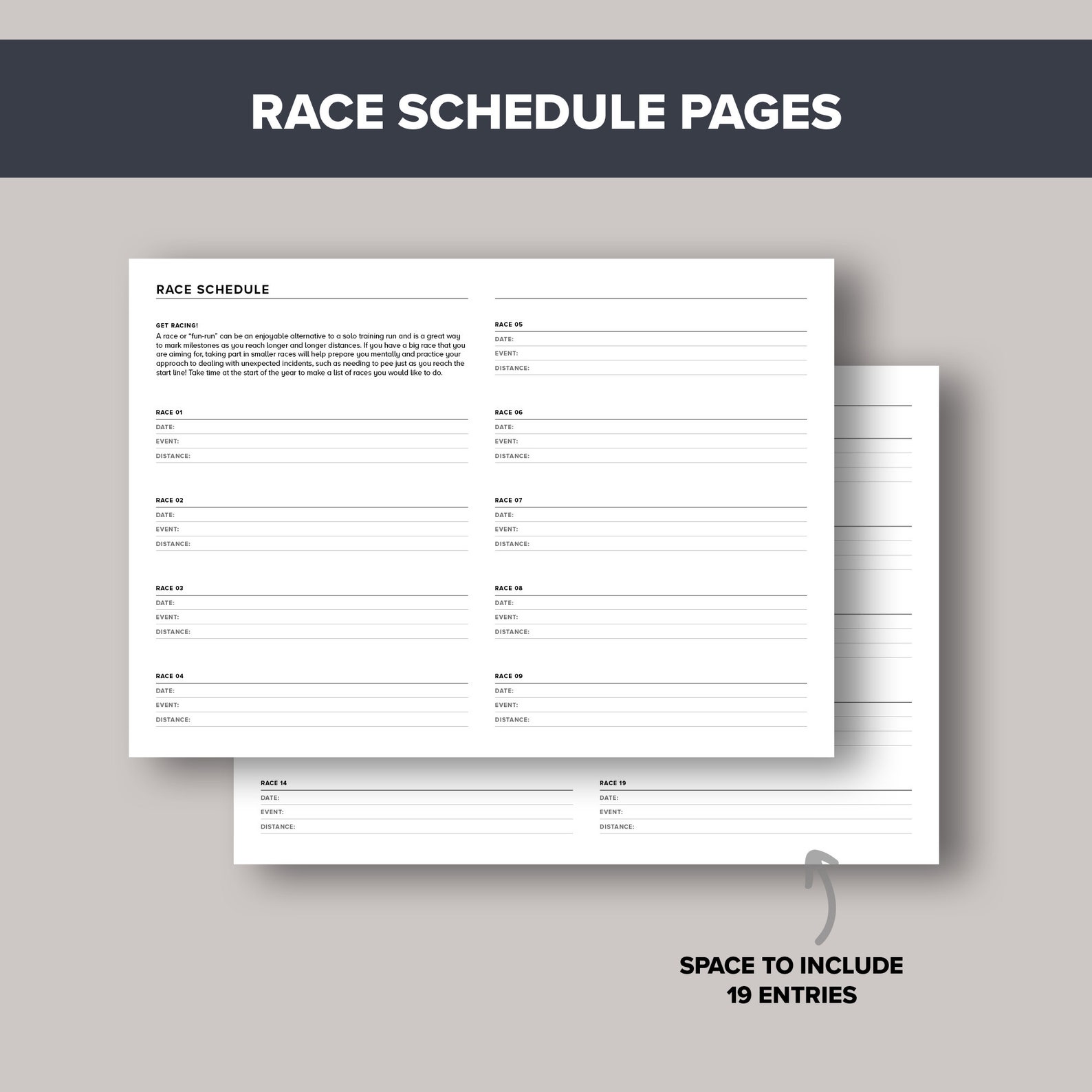 365 Running Journal, Undated Training Planner and Tracker, 52 Week ...