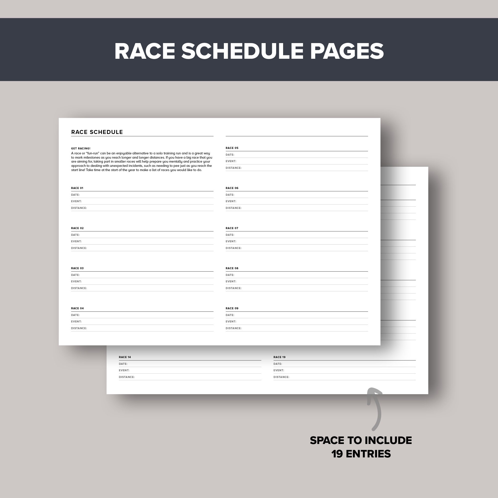 365 Running Journal, Undated Training Planner and Tracker, 52 Week ...