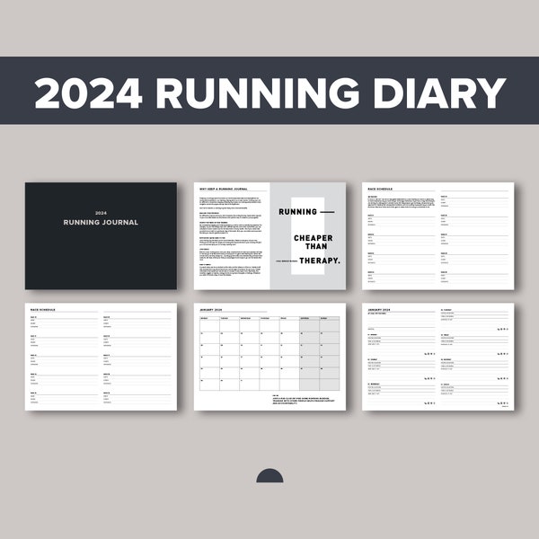 Running Log - Etsy