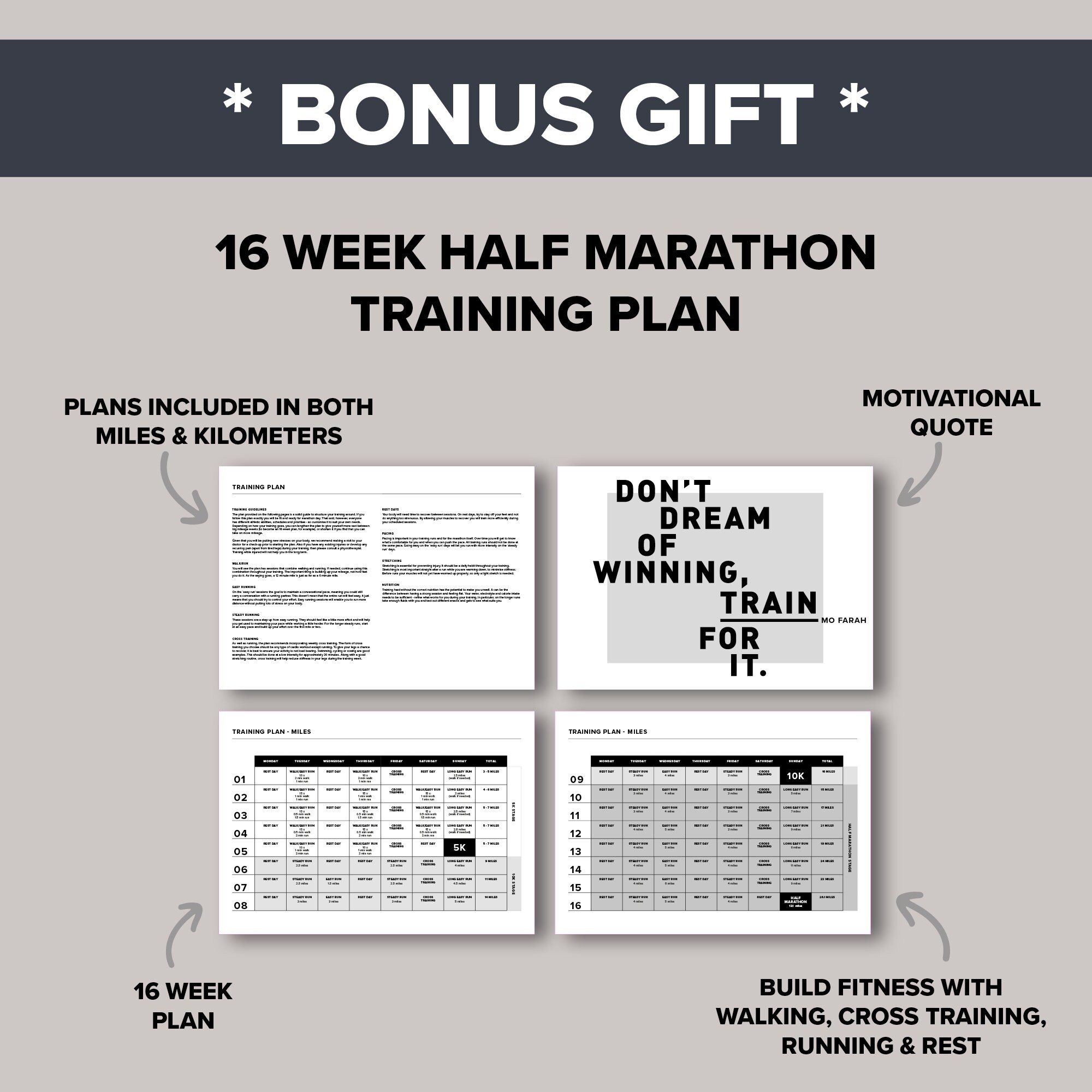 2024 Running Journal, Dated Training Planner and Tracker, 52 Week ...