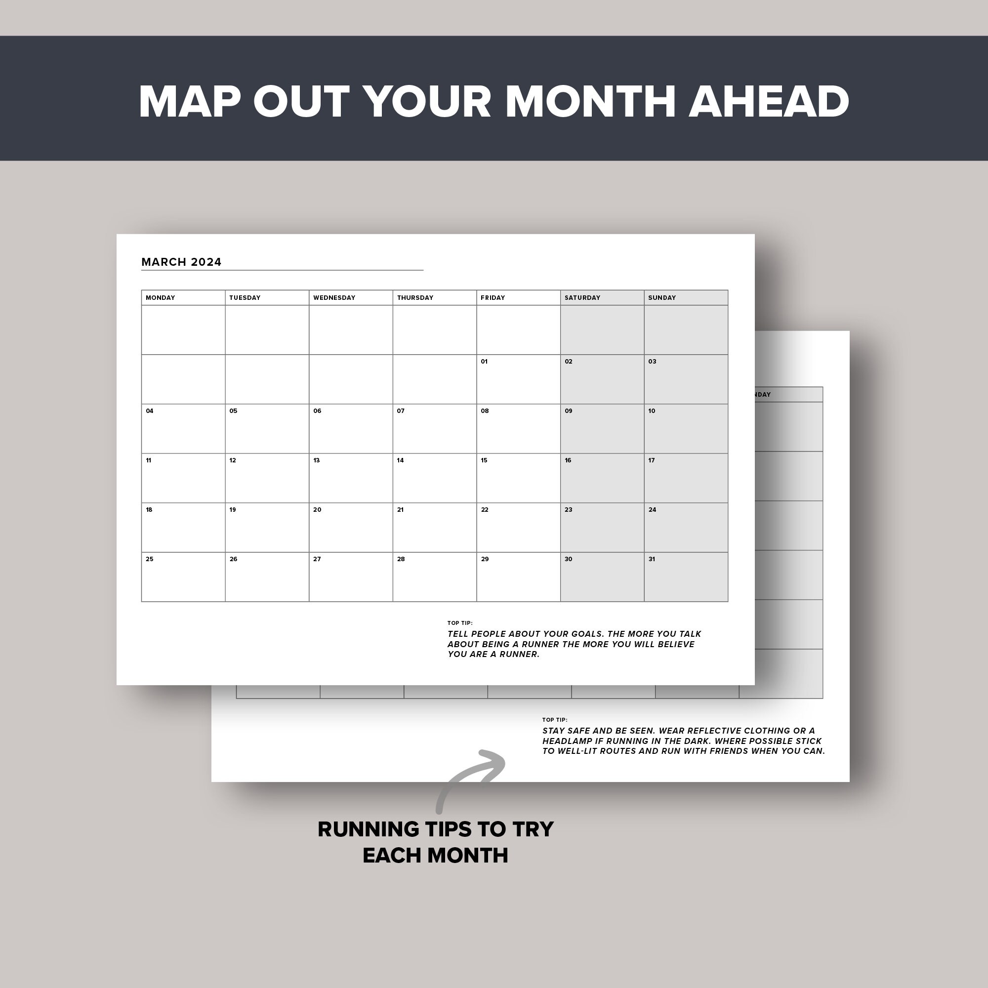 2024 Running Journal, Dated Training Planner and Tracker, 52 Week ...