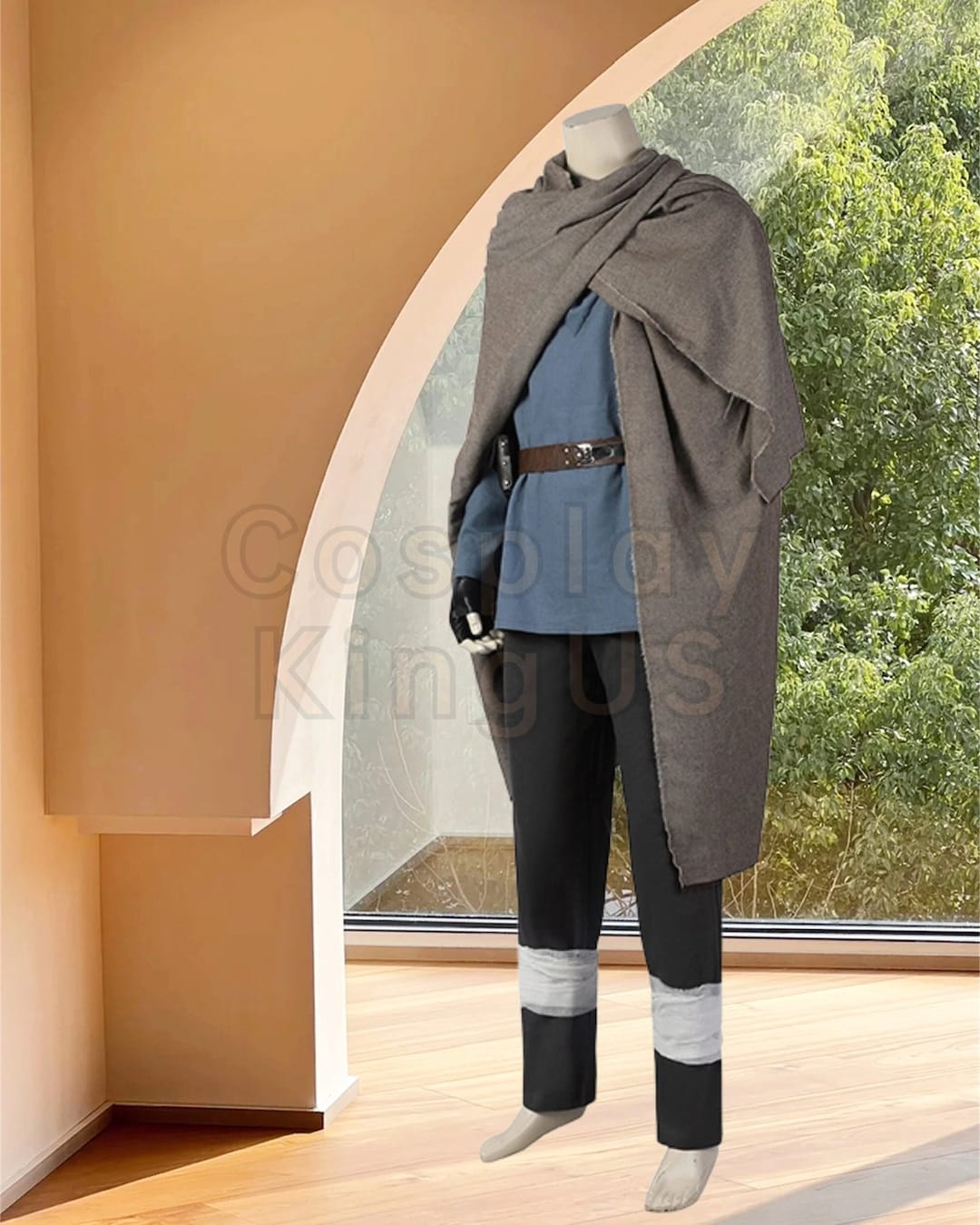 Obi-wan Kenobi Cosplay Costume Halloween Outfits Set - Etsy