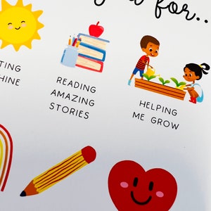 Thank You Card for Teacher From Student, Class Gifts, Keepsake for ...