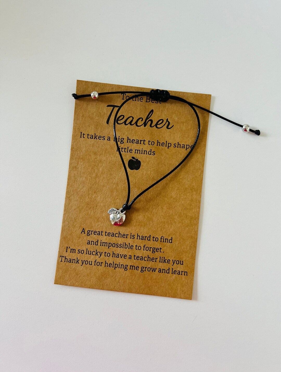End of Year Teacher Gift From Class, Bracelet Gift, End of School Year ...