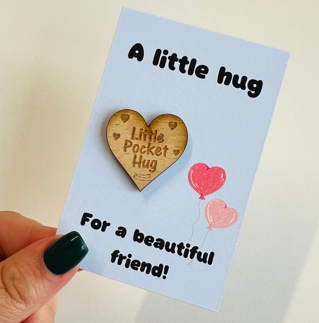 Pocket Hug Friendship Love Gift Little Gift Cute Thinking of You Miss ...