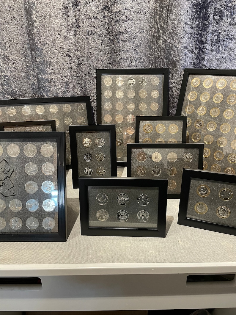 50p Coin Display Frame for Beatrix Potter Collection for Your Full Set ...