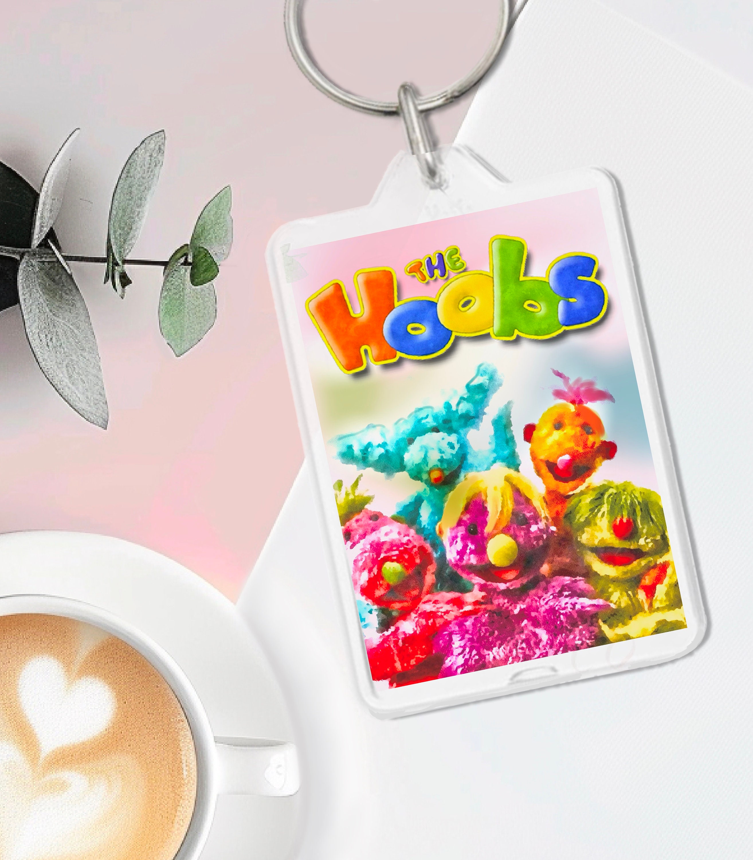 Vintage the Hoobs Retro Kids TV Show Keychain Born in the 80s Fraggle ...