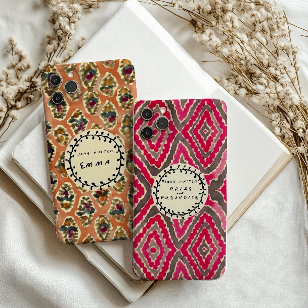 Jane Austen Book Cover Phone Case, Pride and Prejudice, Jane Austen ...