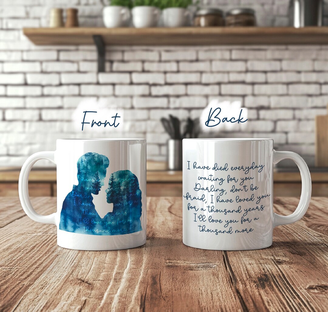 Twilight Mug Bella and Edward Mug Twilight Gifts Twilight Book Page ...