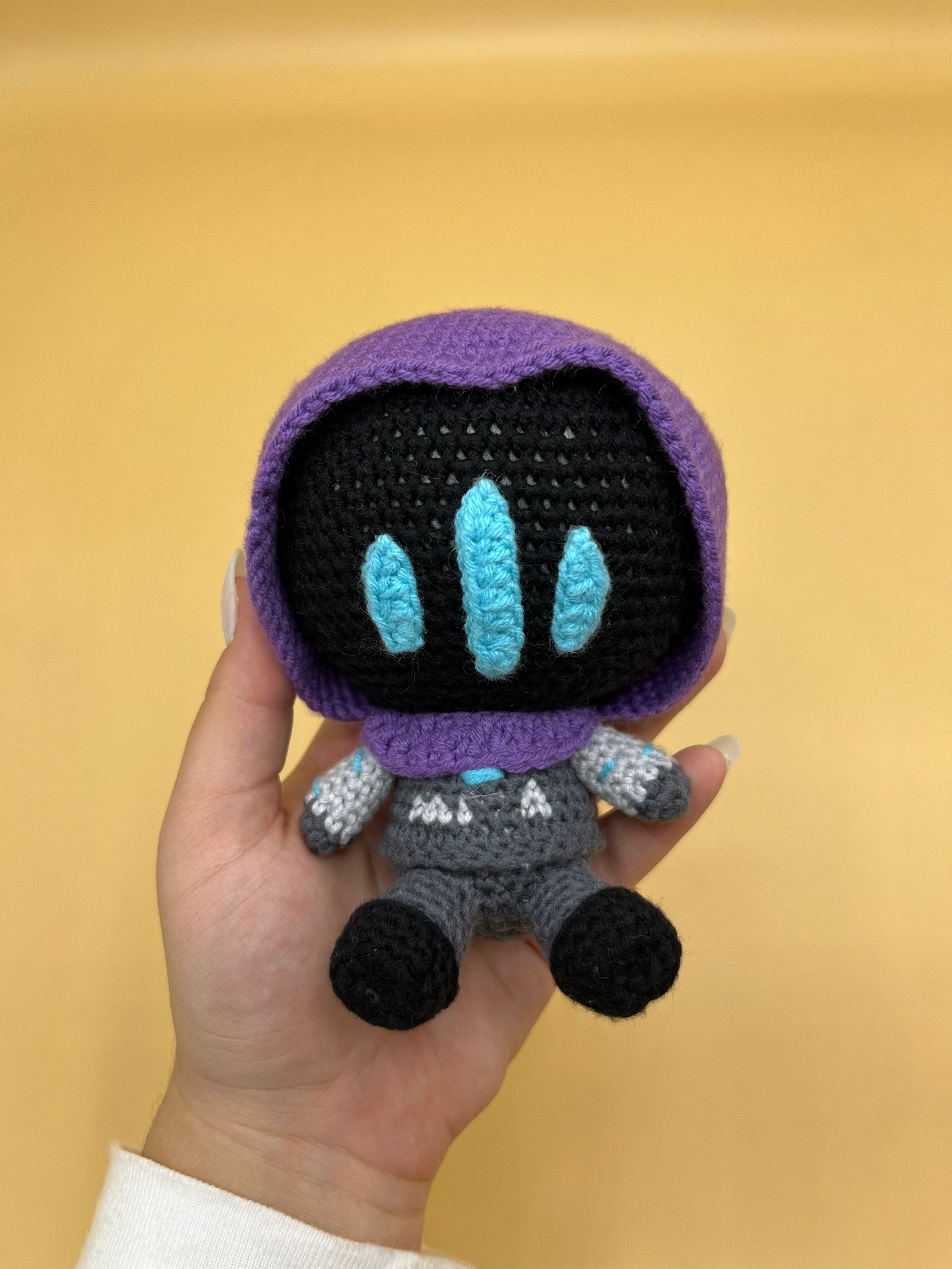 Valorant Omen, Valorant Omen Amigurumi Doll, Valorant Omen Crochet ...