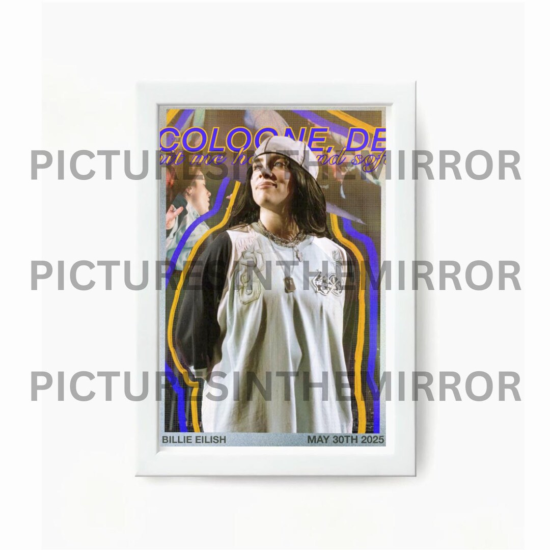 Cologne Night 1 Billie Eilish Commemorative Tour Print - Etsy