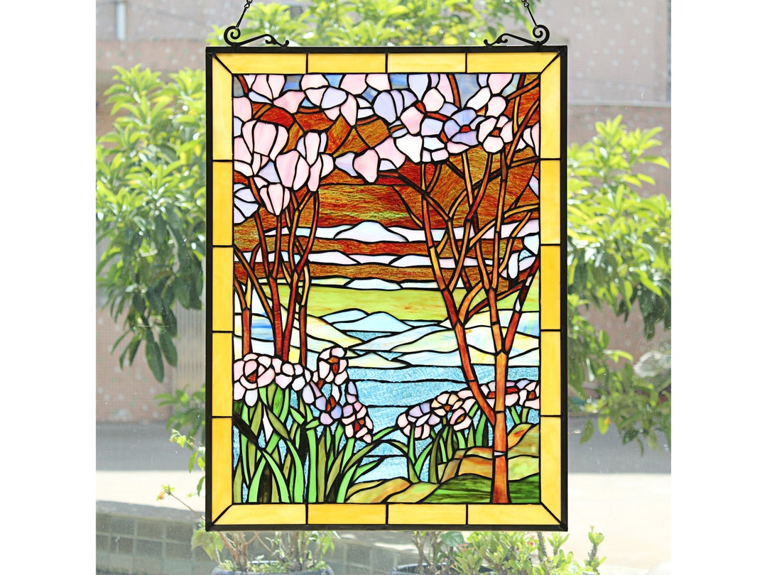 Valley Tiffany Stained Glass Window Panels - Etsy
