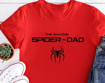 Spider Shirt, Superhero Shirt, Spider Family Shirt, Spider Dad Shirt ...