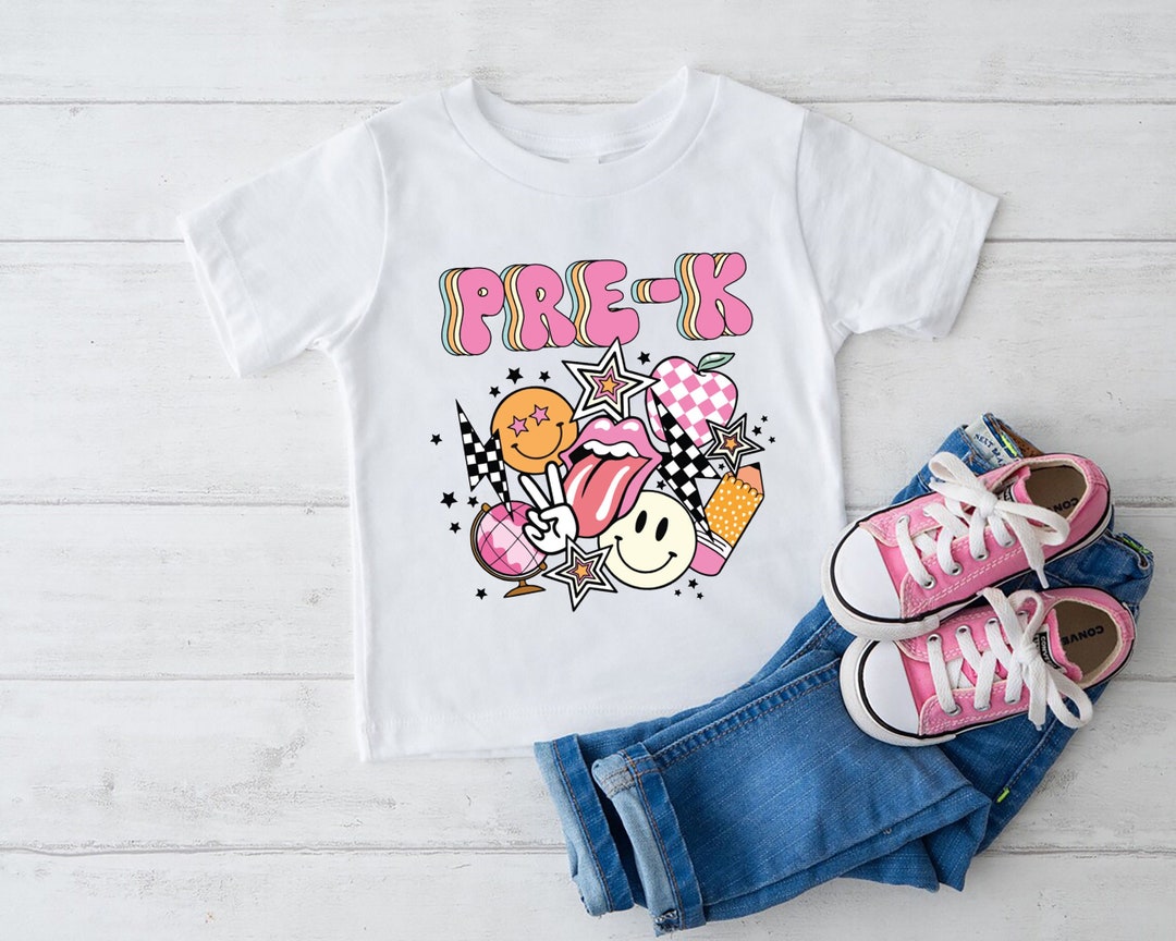 Pre-k Shirt, Back to School, First Day of School Shirt, Pre-k Teacher ...