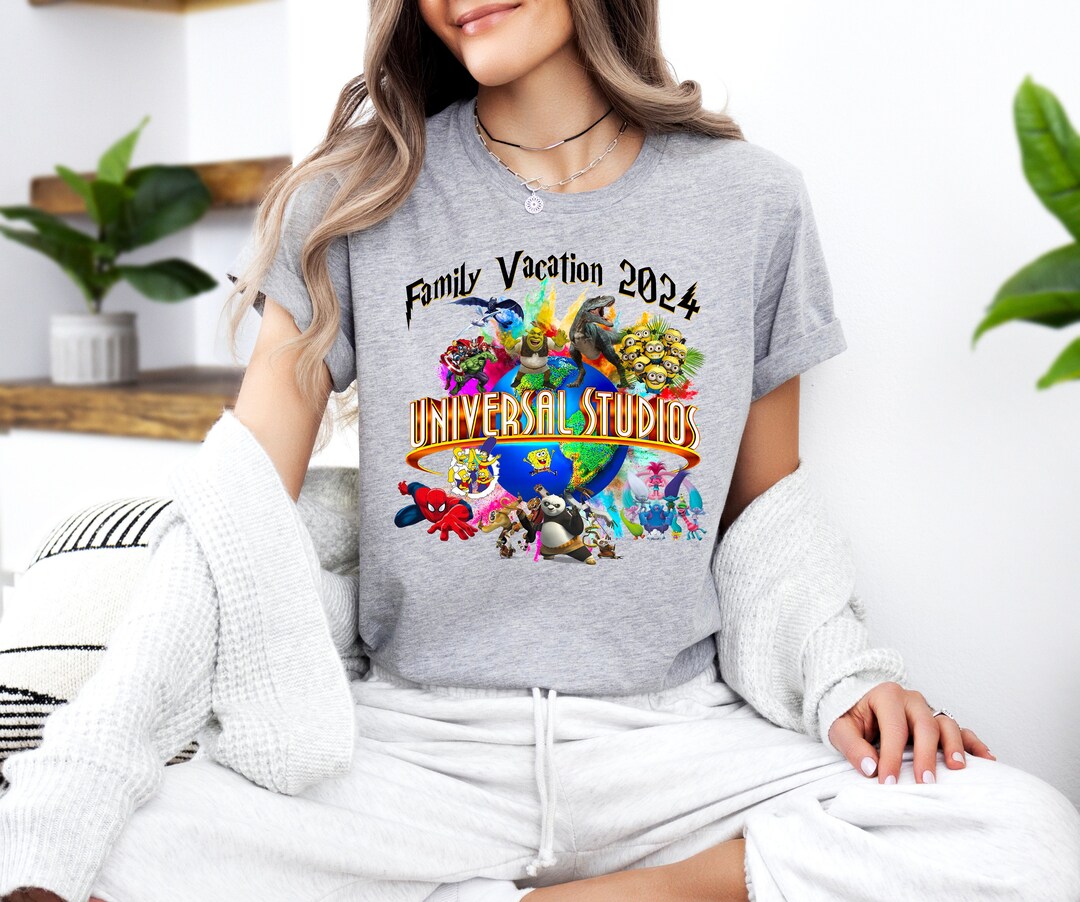 Disney Universal Studios Shirt, Universal Studios 2024 Trip Shirt ...