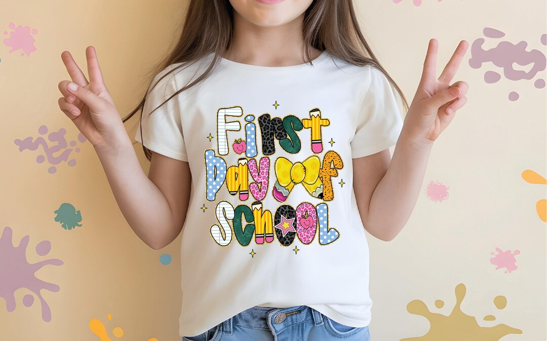 First Day of School Shirt, Coquette Back to School T-shirt, Start of ...