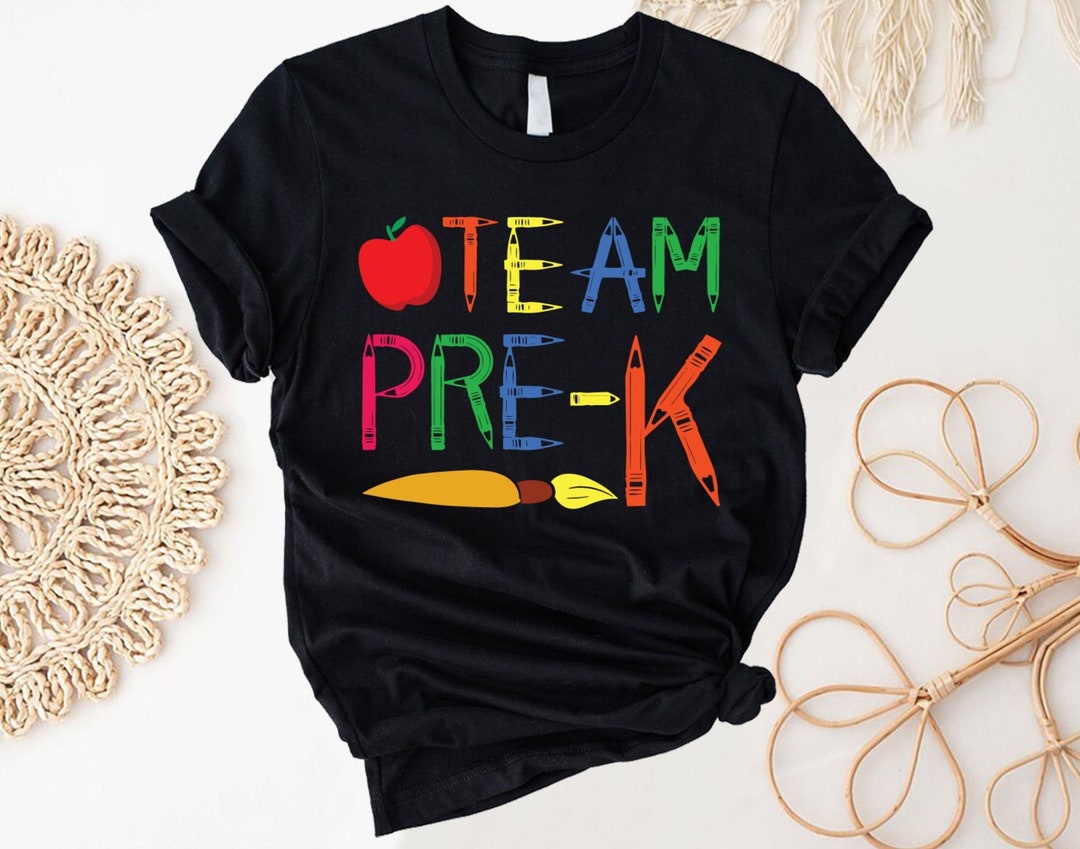 Pre-k Team Shirt, Pre-k Teacher Shirt, Pre Kindergarten Shirt, Pre-k ...