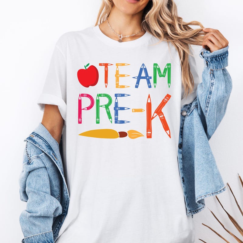 Pre K Teacher Shirt - Etsy