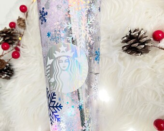 Snowflake Starbucks Cold Cup Starbucks Cold Cup Venti Starbucks Cold ...