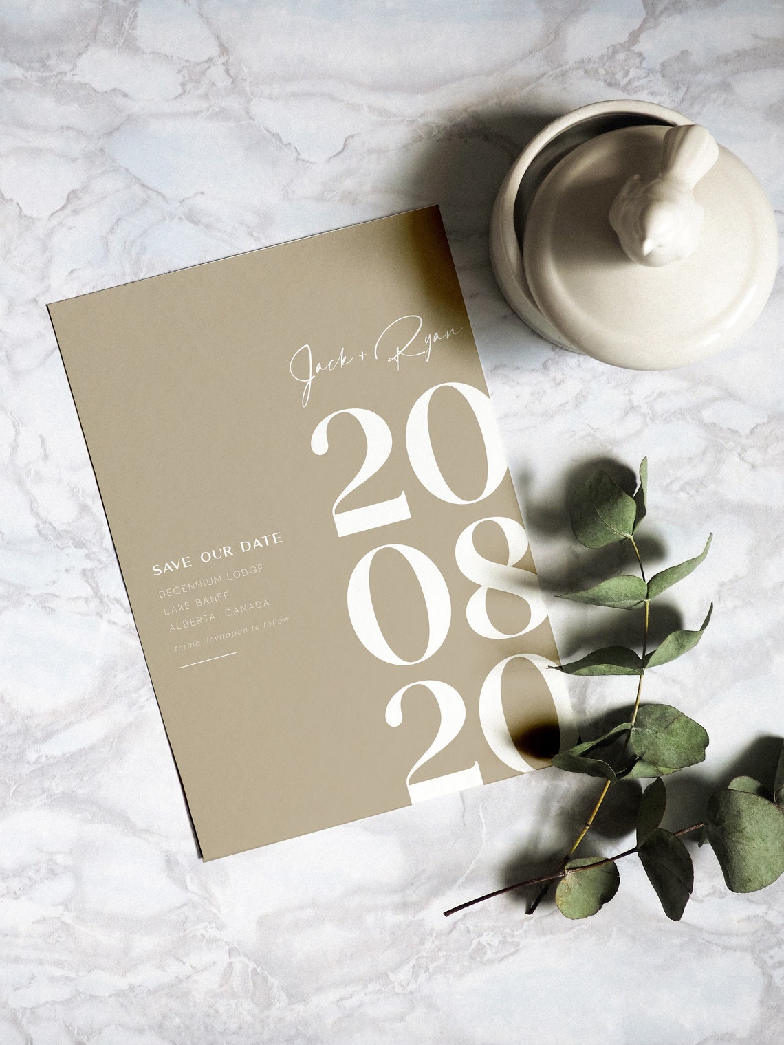 Modern Graphic Save the Date Template Downloadable Printable - Etsy