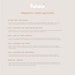 Ampersand Wedding Menu Template, Printable Wedding Menu Cards, Minimal ...
