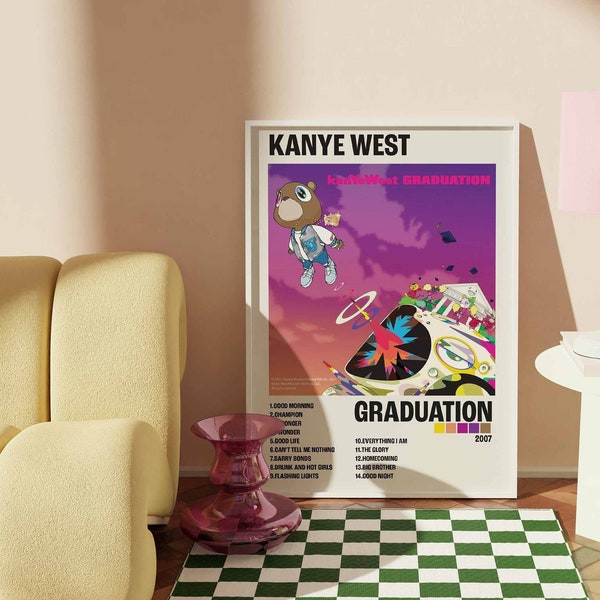 Kanye west album collage - Etsy.de