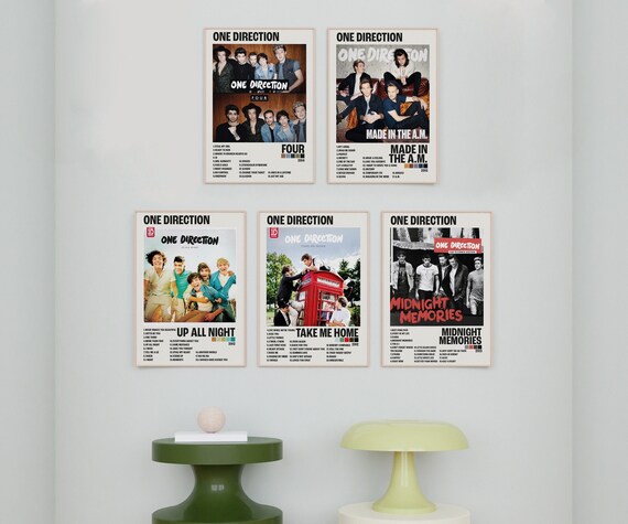 One Direction Framed Poster