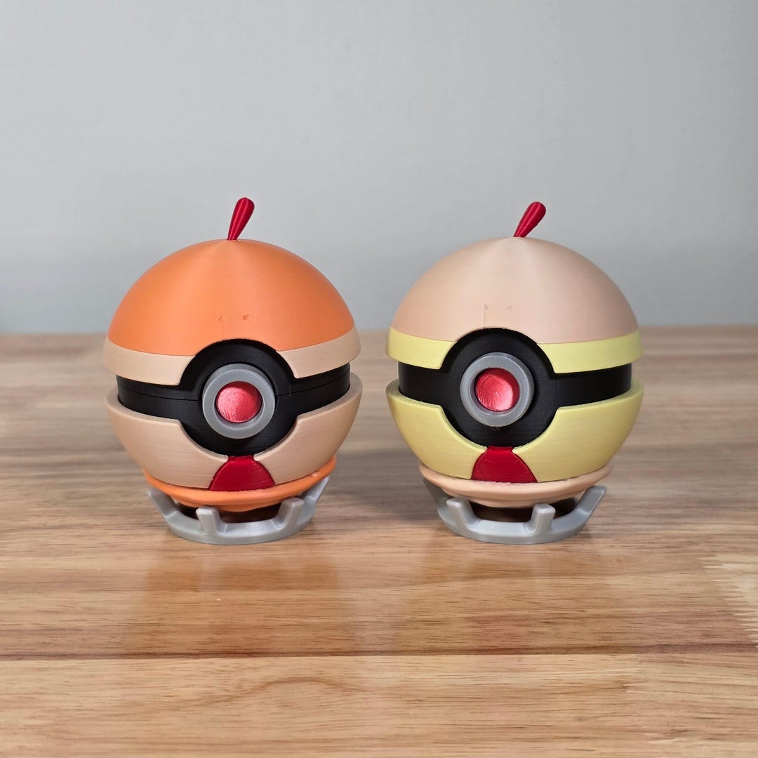 Scraggy Poke Ball | 3D Printed Display Ball - Etsy UK