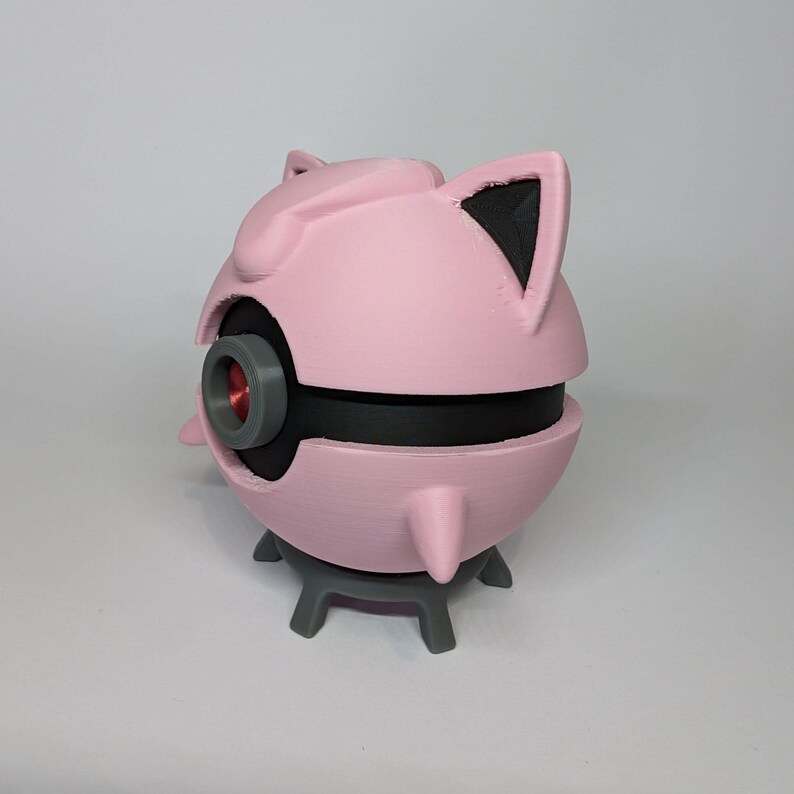 Jigglypuff Poke Ball | 3D Printed Display Ball - Etsy