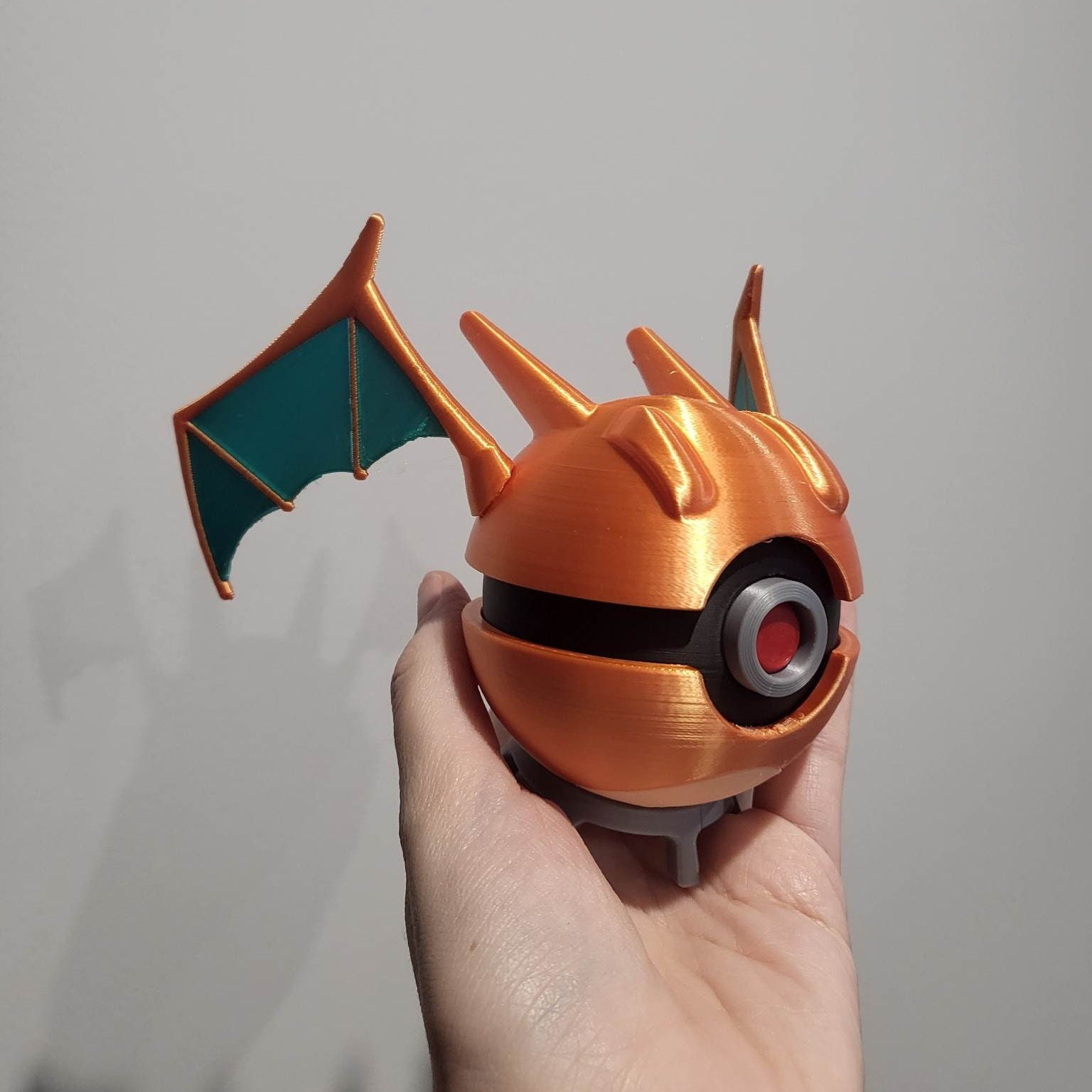 Charizard Pokeball - Etsy UK