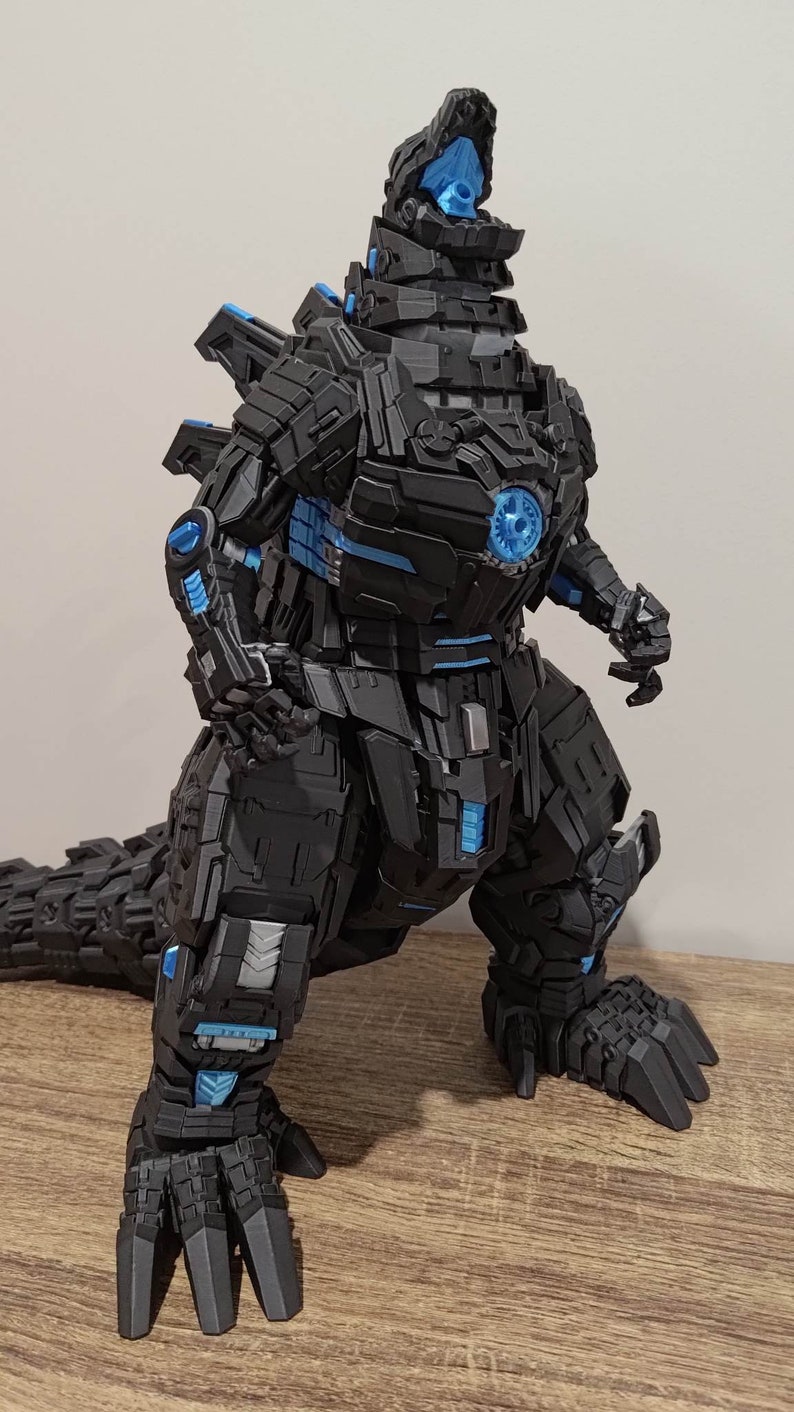 Mecha Godzilla Articulated 3D Print - Etsy