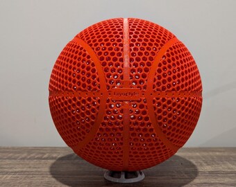 LAYUPLYFE Airless Basketball | 3D Printed Basketball | Silent ...