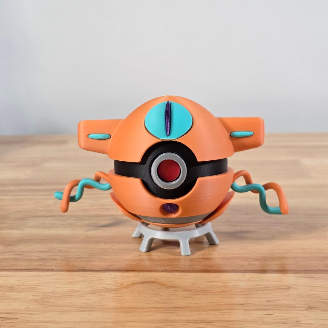 Deoxys (normal) Pokeball | 3D Printed Poke Ball - Etsy Canada