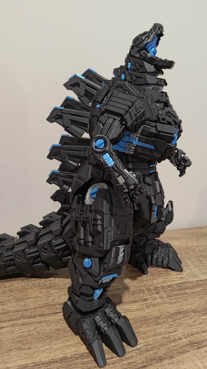 Mecha Godzilla Articulated 3D Print - Etsy