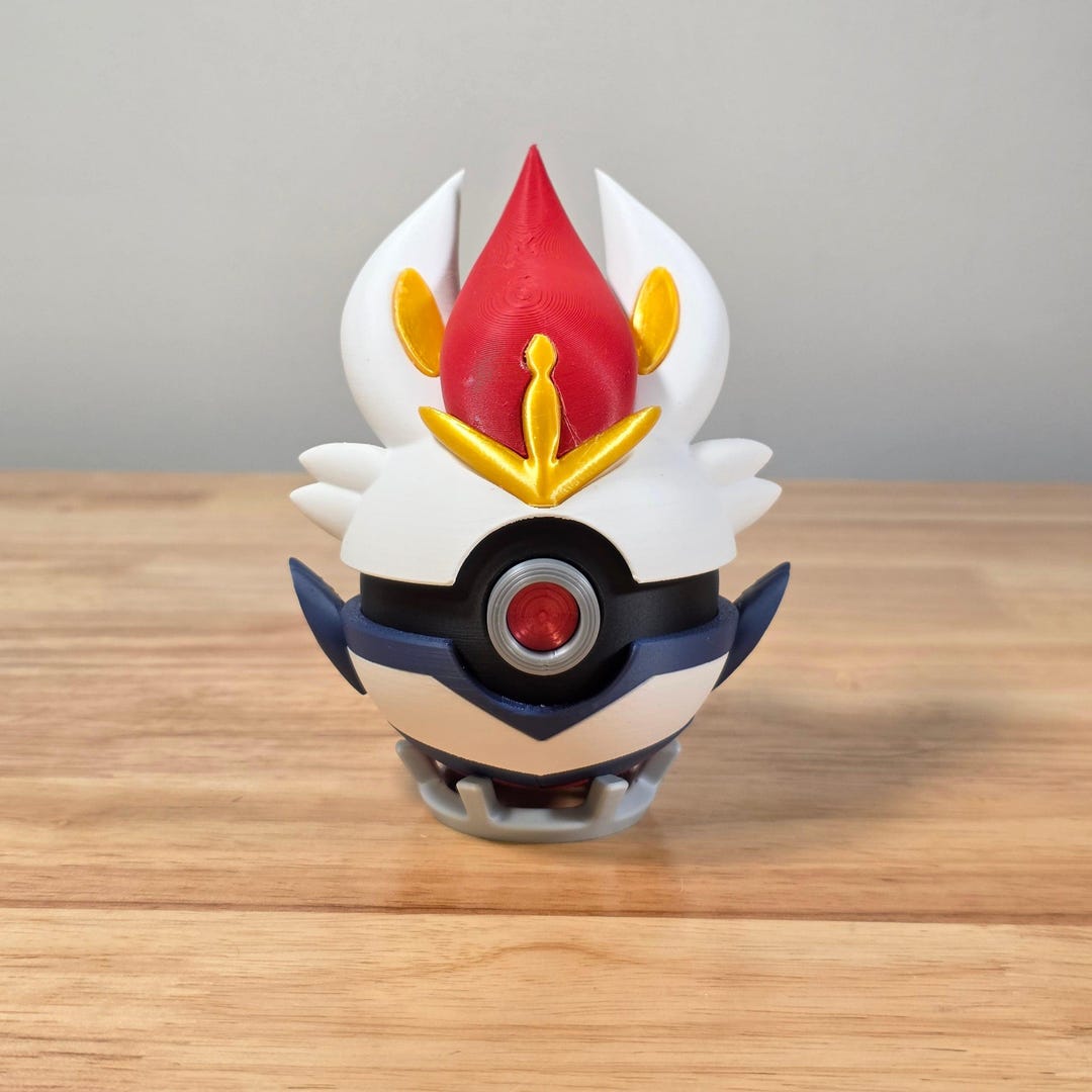 Cinderace Poke Ball | 3D Printed Display Ball - Etsy UK