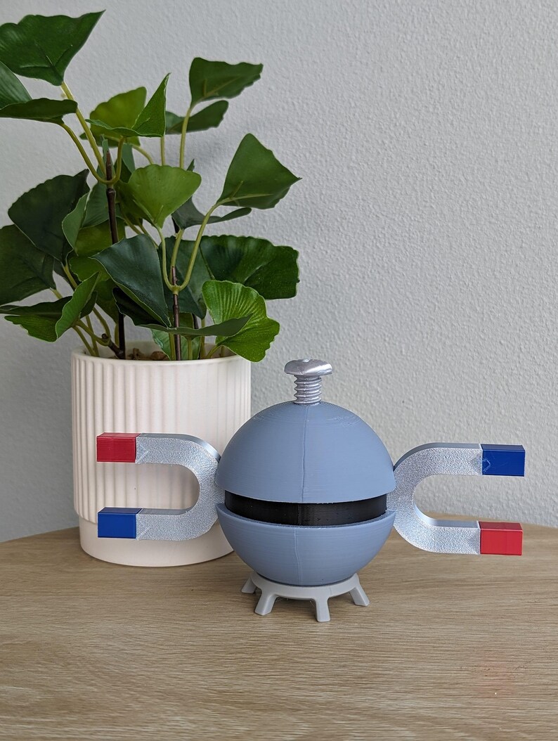 Magnemite Themed Pokeball - Etsy