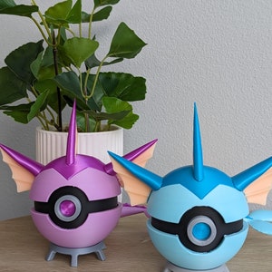Vaporeon Themed Pokeball - Etsy