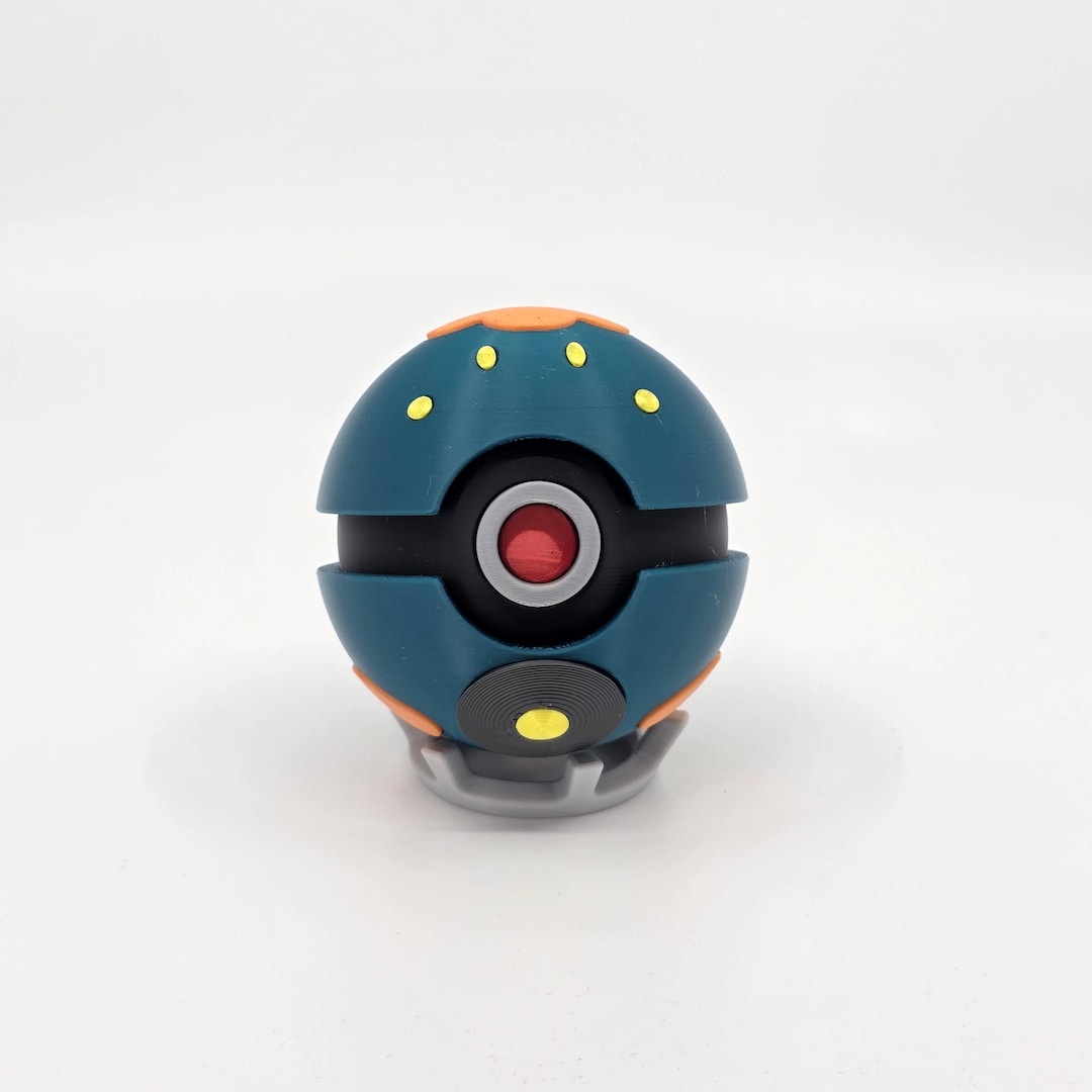 Bellibolt Poke Ball | 3D Printed Display Ball - Etsy UK