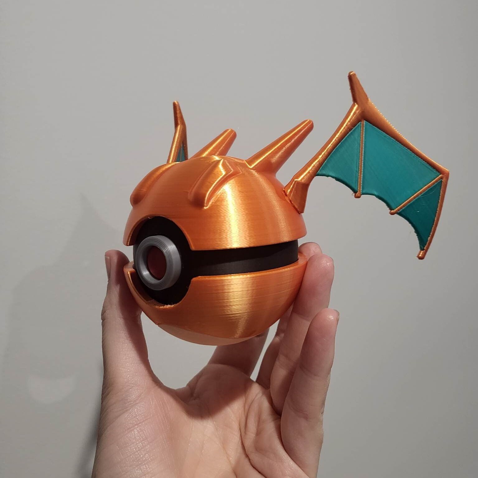 Charizard Pokeball - Etsy UK