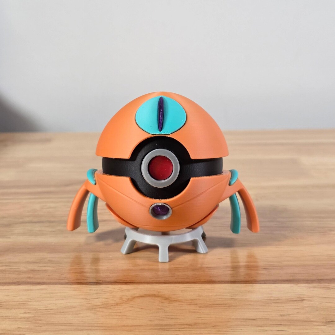 Deoxys (defense) Poke Ball | 3D Printed Display Ball - Etsy