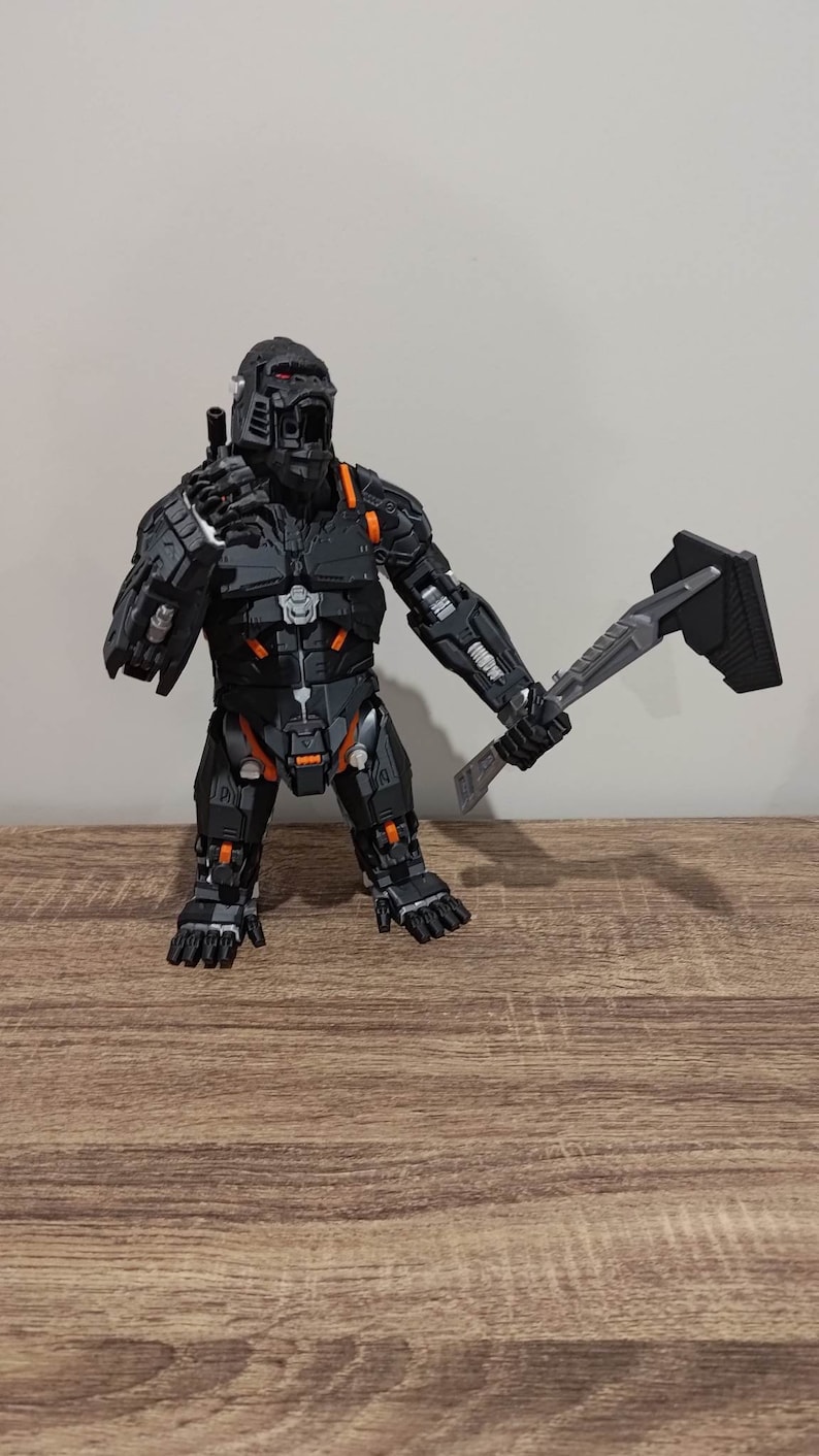 Mecha Kong Articulated 3D Print - Etsy