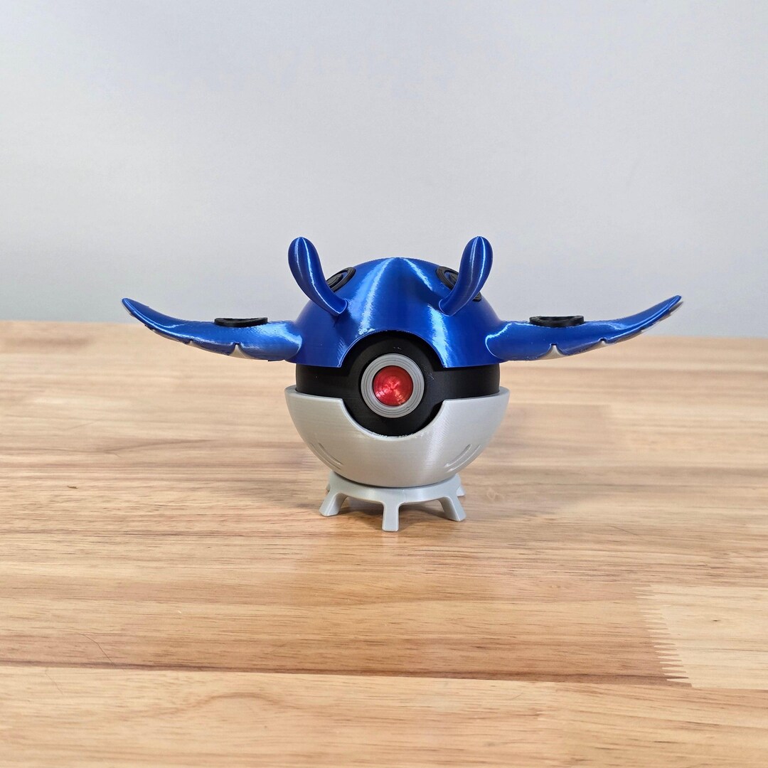 Mantine Poke Ball | 3D Printed Display Ball - Etsy UK