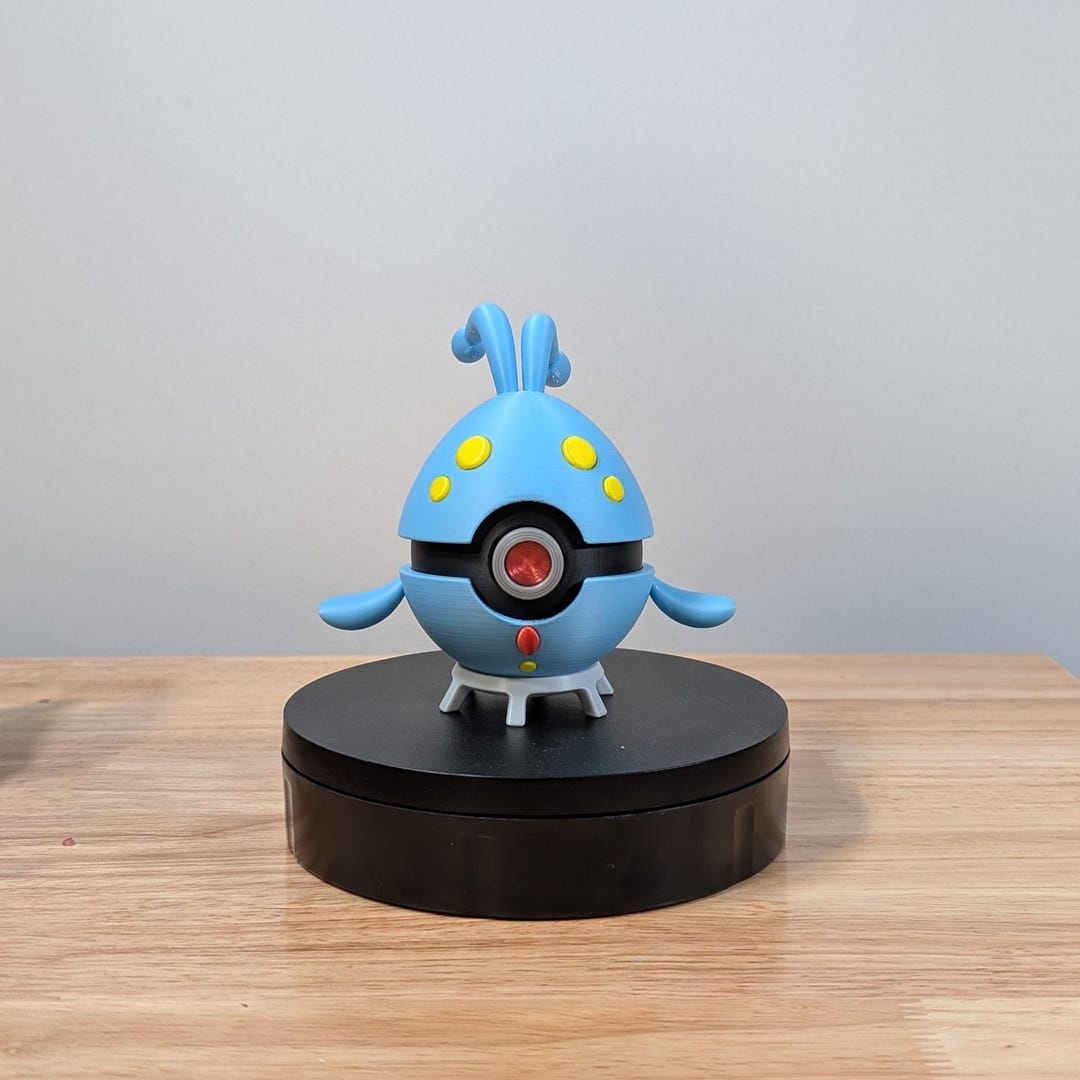 Manaphy Poke Ball | 3D Printed Display Ball - Etsy Canada