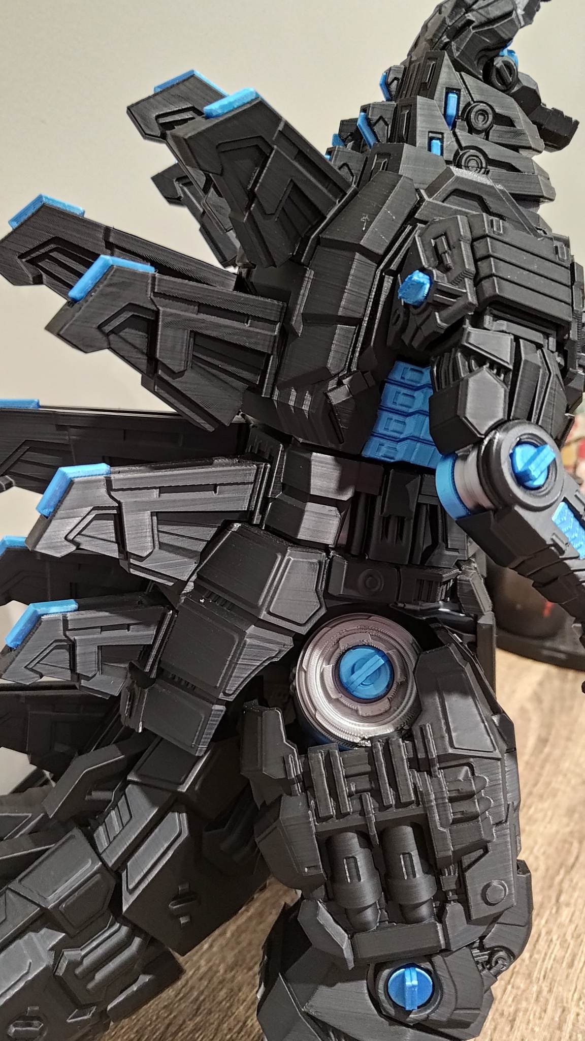 Mecha Godzilla Articulated 3D Print - Etsy Canada