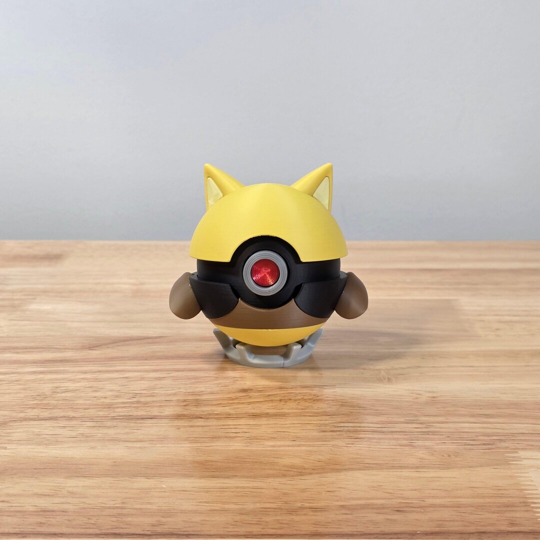 Abra Poke Ball | 3D Printed Display Ball - Etsy Canada