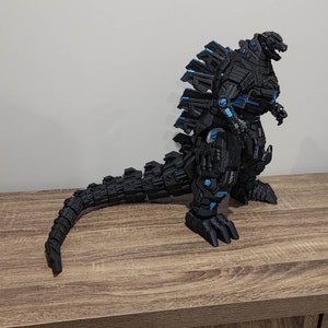 Mecha Godzilla Articulated 3D Print - Etsy