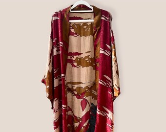 Silk Robe Upcycled - Etsy