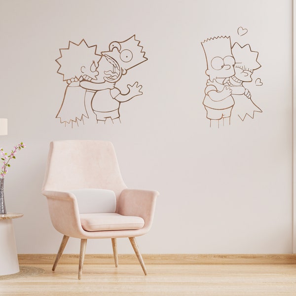 Laser Cut Files Simpsons - Etsy