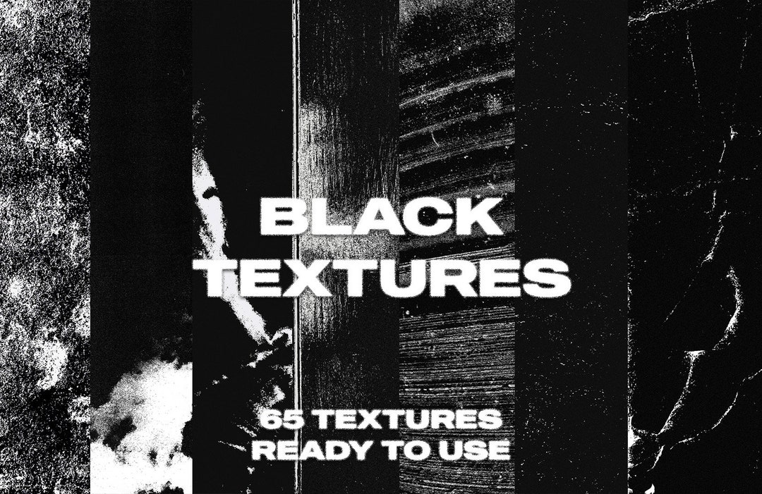 65 BLACK TEXTURE PACK, Digital Scan Textures, Textured Backgrounds ...