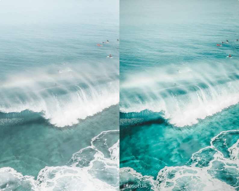 OCEAN Summer Presets, Travel Presets Real Estate Presets Cinematic ...